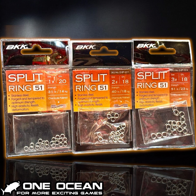 Bkk SPLIT RING 51 อุปกรณ์พยุงเหยื่อตกปลา | Shopee Thailand