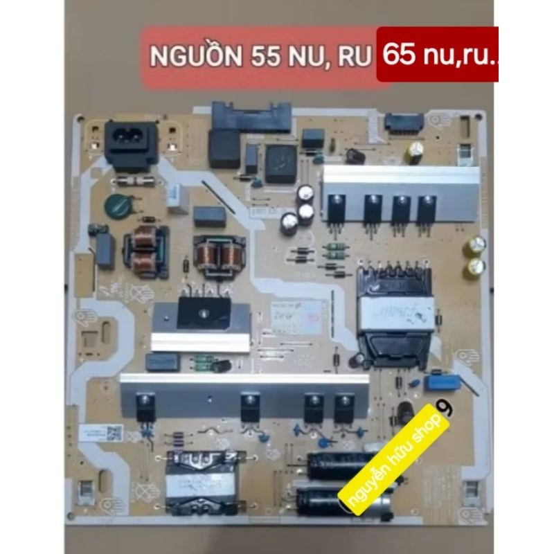 บอร์ดจ่ายไฟทีวี Samsung 55NU7100, 55RU7100, 65NU7100, 50RU7400 ...