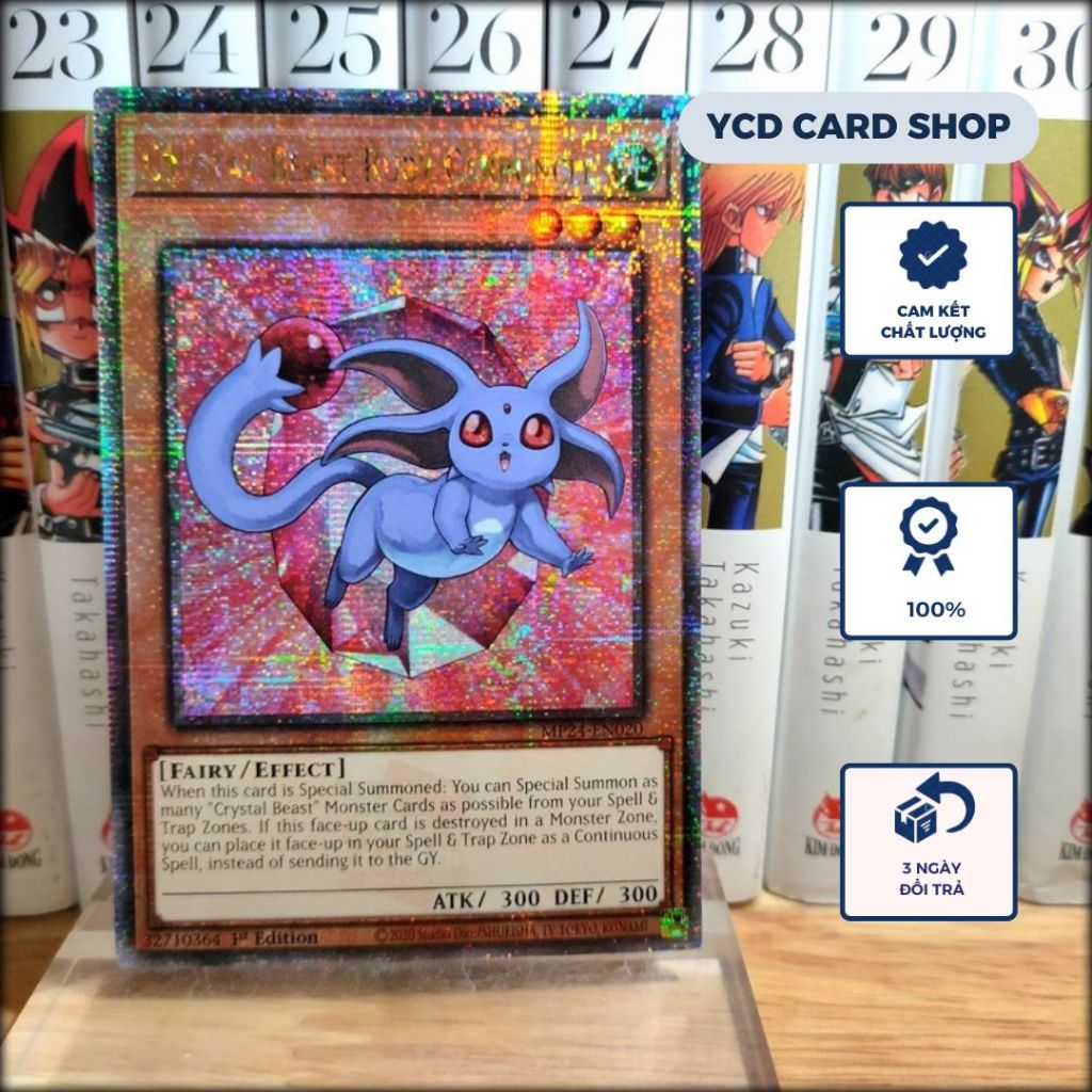 [YCDcardgame] การ์ด Yugioh ของแท้ Crystal Beast Ruby Carbuncle – 25th ...