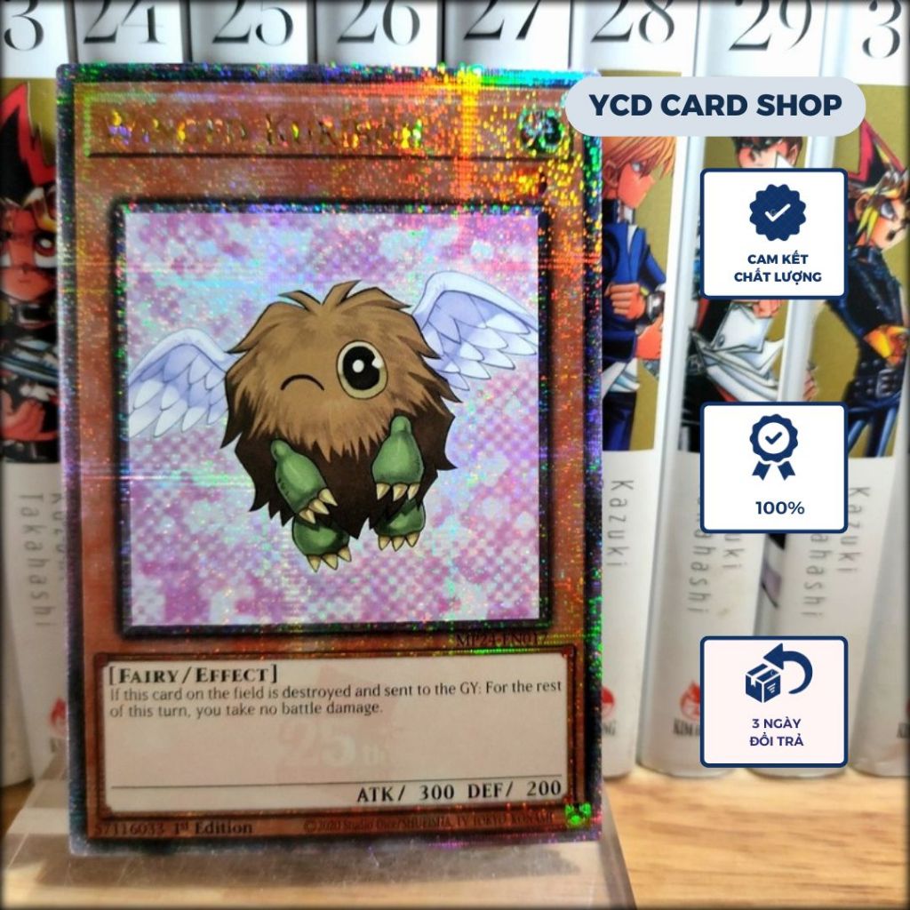 [YCDcardgame] การ์ด Yugioh ของแท้ Winged Kuriboh – 25th Secret Rare | Shopee Thailand