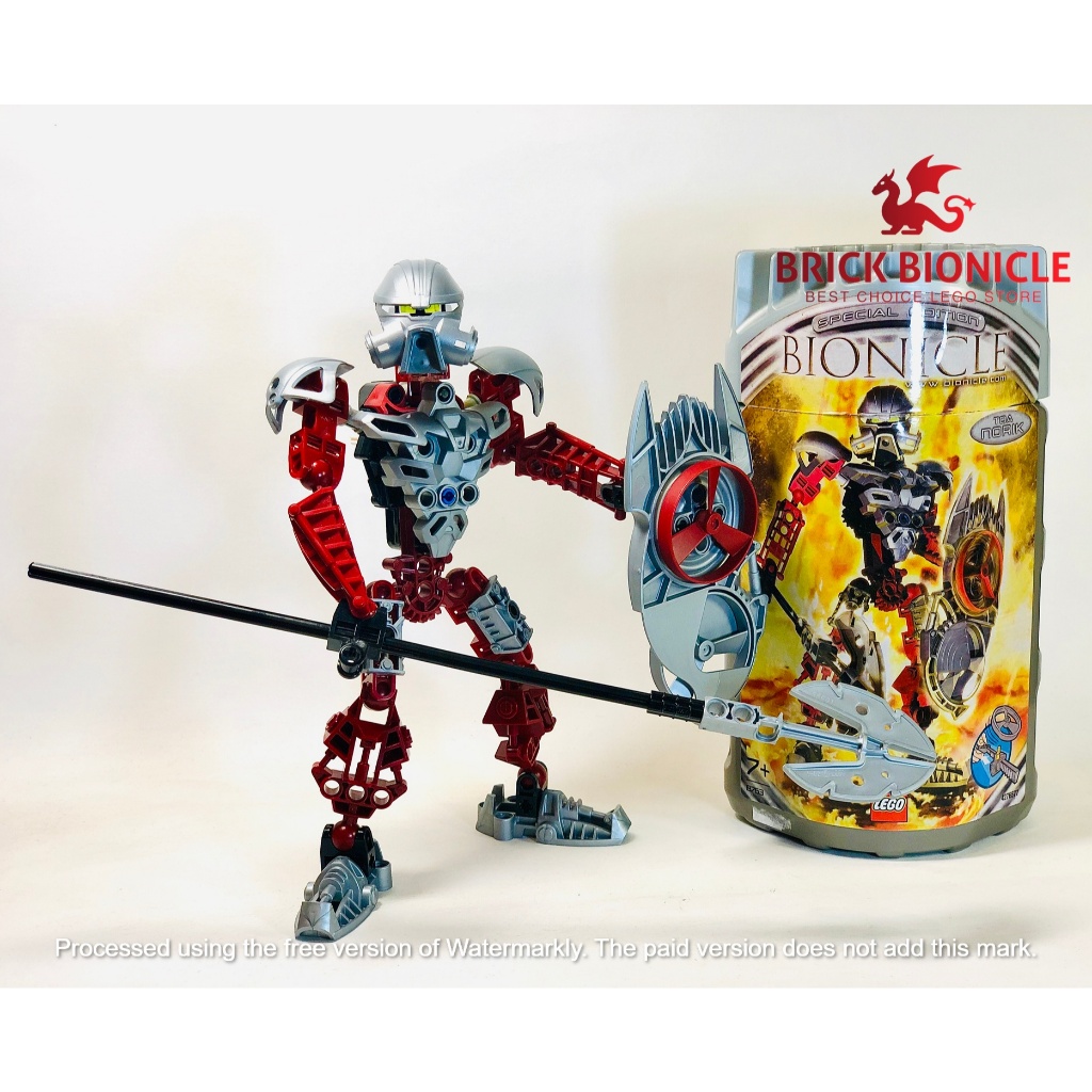 Lego BIONICLE - LEGO BIONICLE ASSEMBLY TOY - 8763 TOA NORIK | Shopee ...