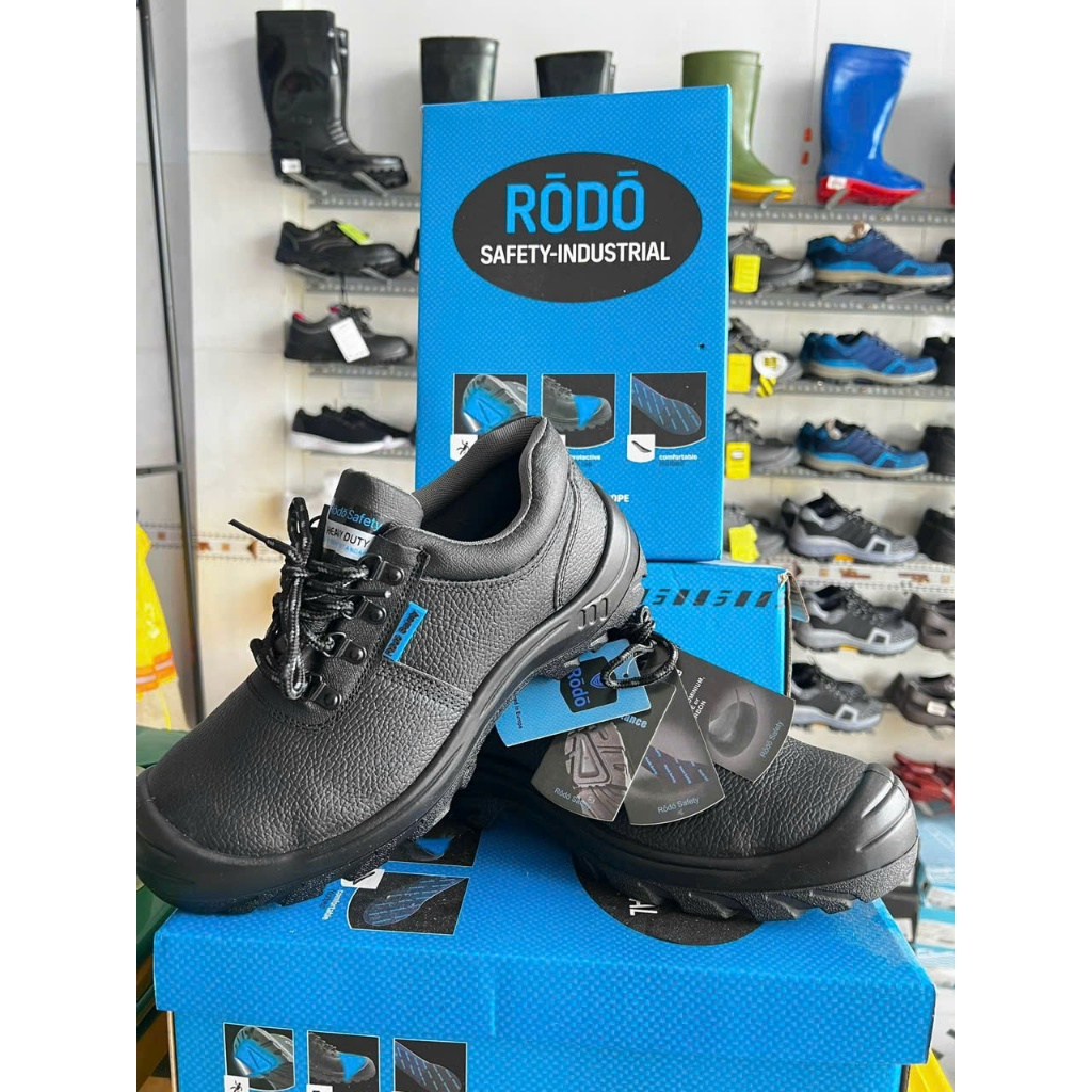Rodo Safety RD01 รองเท้าเซฟตี้ป้องกันเล็บ หัวเหล็ก พื้นเหล็กกันลื่น ...
