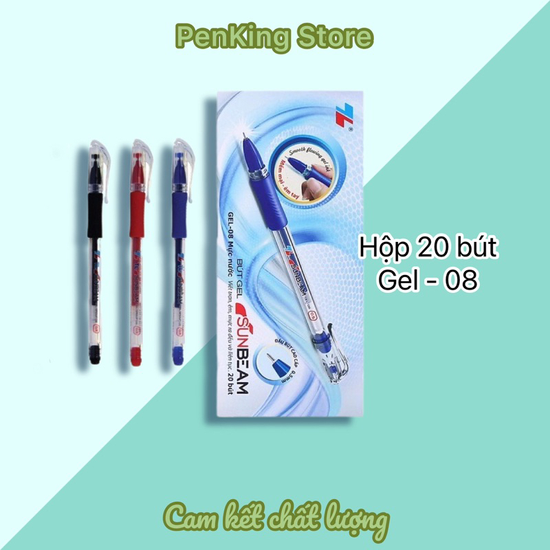 [Box Of 20] ปากกาเจล Thien Long SunBean 08 ของแท้ | Shopee Thailand