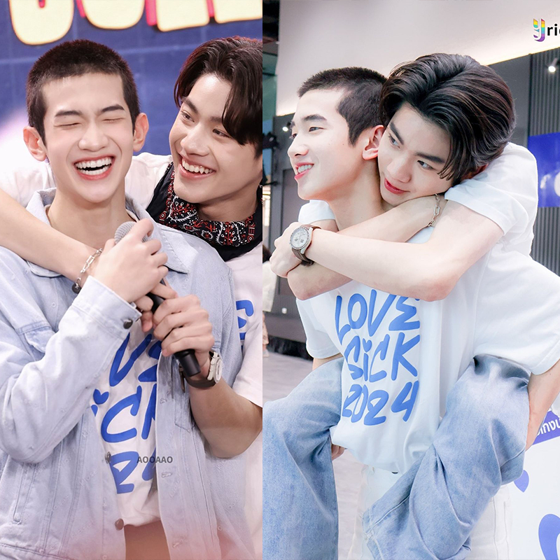 Love Sick 2024 เสื้อยืดสีขาว ช่วงเวลาราคาถูก พร้อม Almond Poomสุวรรณ ความคืบหน้า Passawish ...