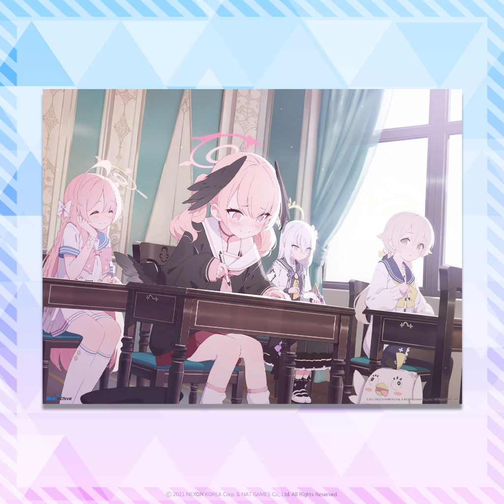 (ชุด 1) - A4 Blue Archive Poster Official Digital Merch Edition ...