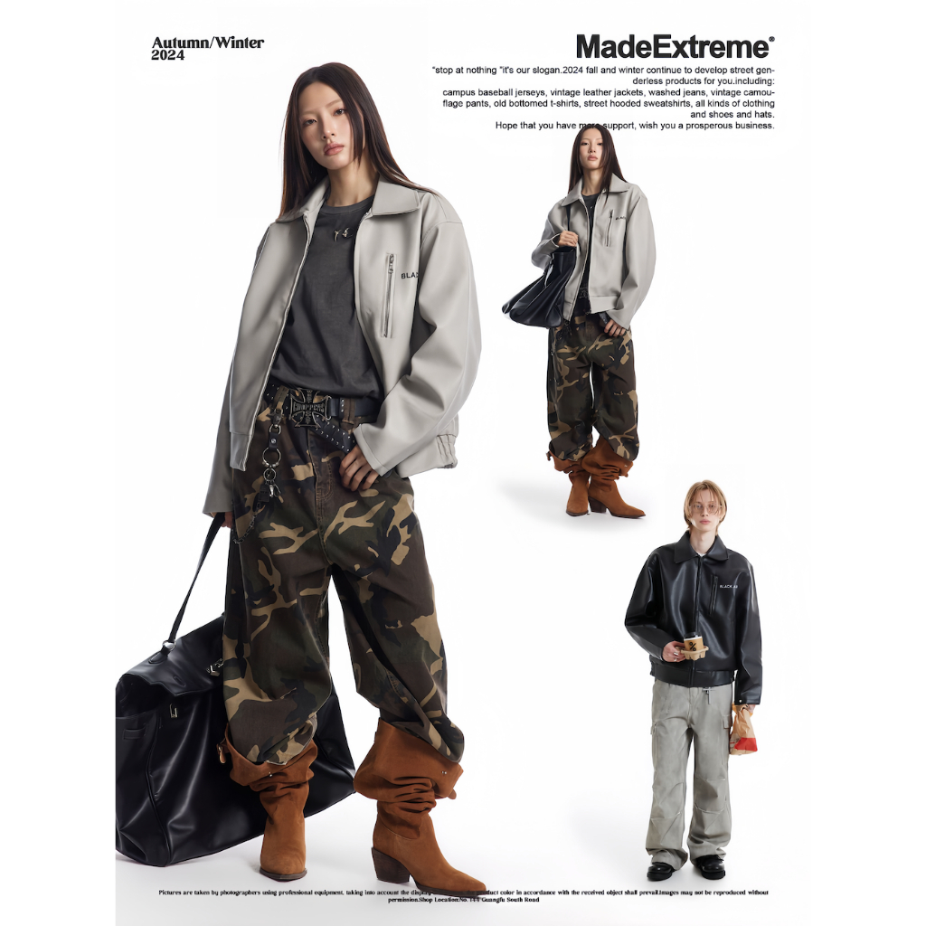 Made Extreme Outline Leather Jacket | Shopee Thailand