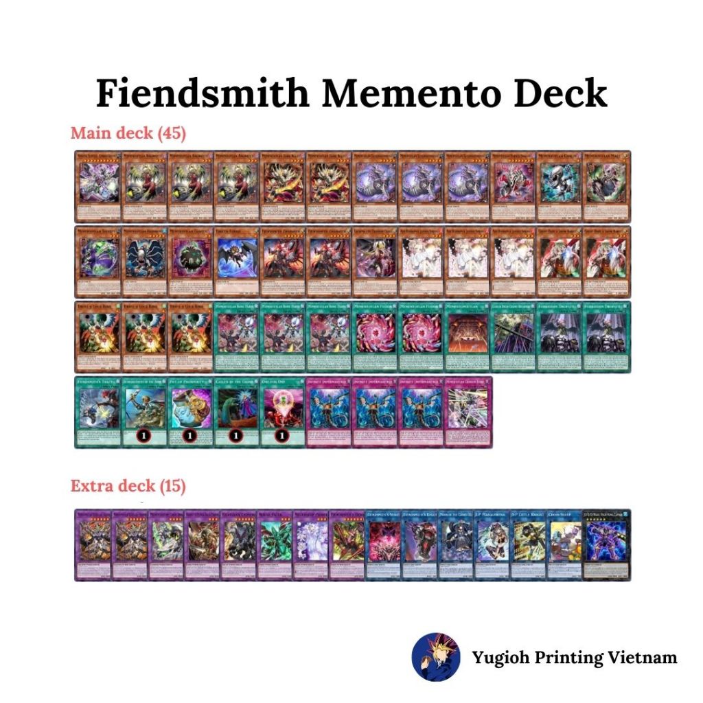 ดาดฟ้าโครงสร้าง Fiendsmith Memento ในการ์ด | Shopee Thailand
