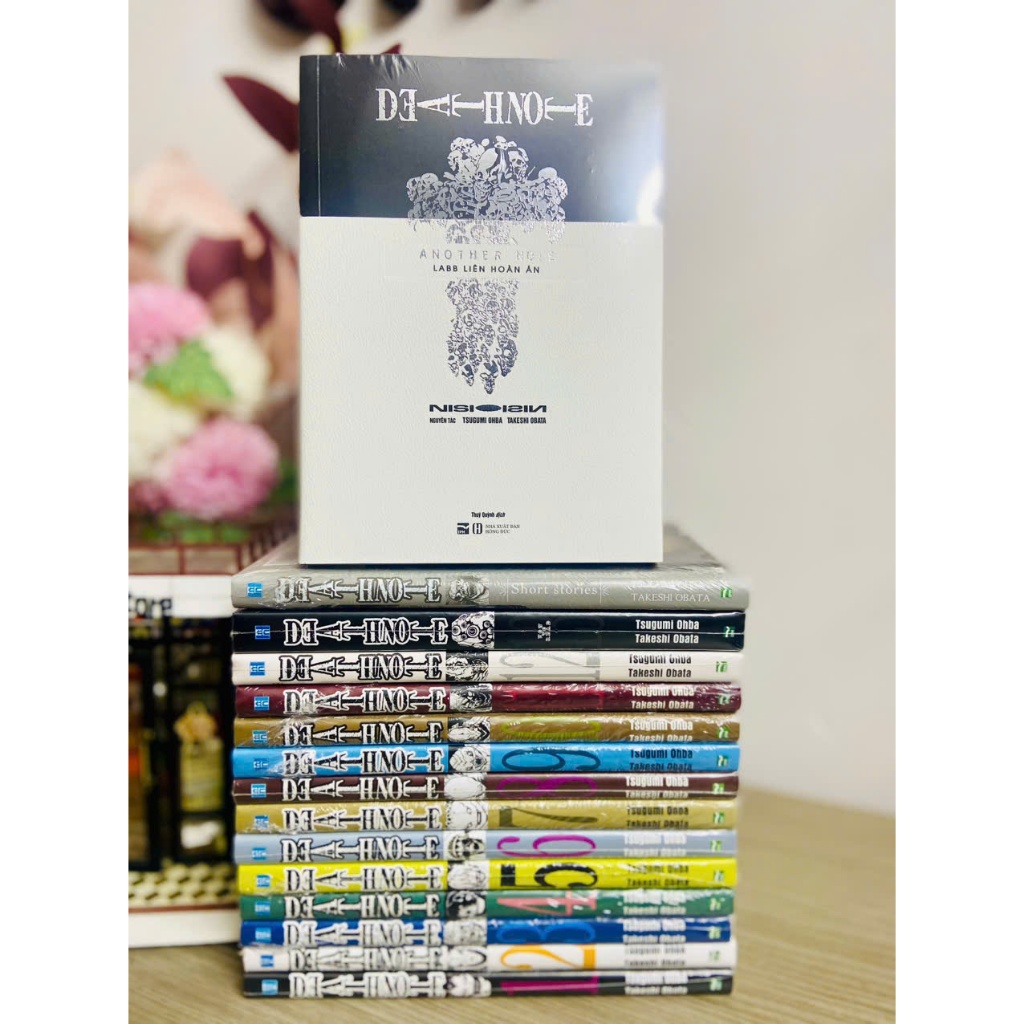 ปริมาณการ์ตูน Odd Death Note + เรื่องเงาะ + เคส Nam Note Labb Lien Hoan ...