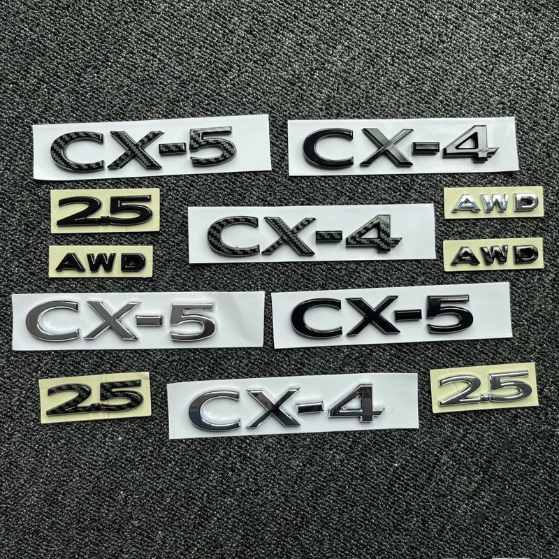 ชุดโลโก้ Awd สติ๊กเกอร์ 2.5 ด้านหลังรถ mazda ใหม่ เหมาะสําหรับ CX4, CX5 | Shopee Thailand