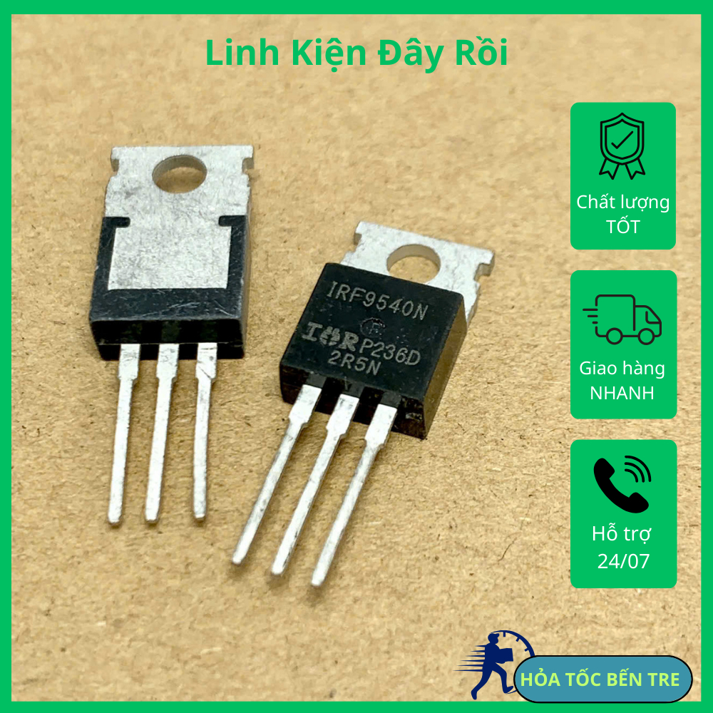 Irf9540n MOSFET 100V 23A P ช่อง TO-220 | Shopee Thailand
