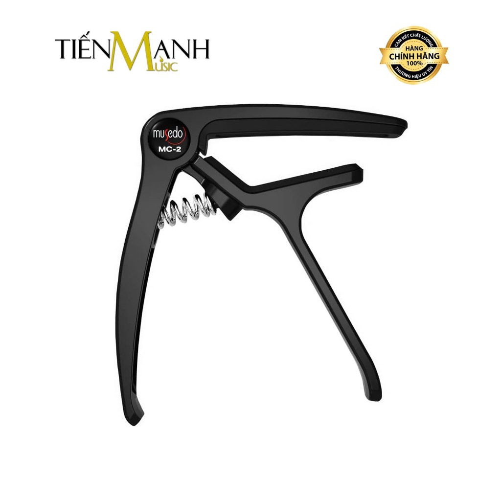 [ของแท้] Musedo MC2 Acoustic Guitar Capo - MC-2 Tone Enhancer Clip for ...