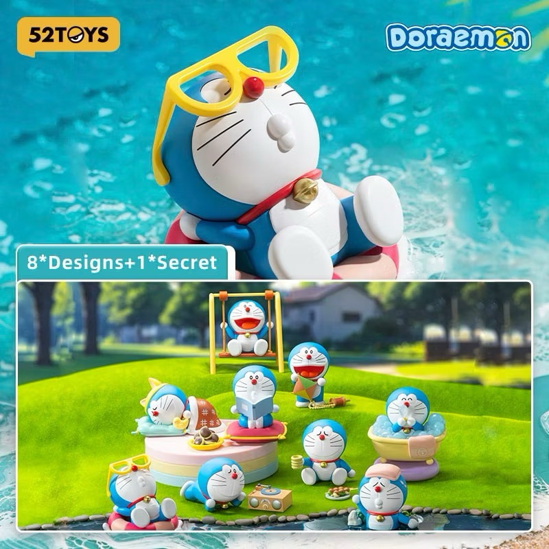 [ของแท้] Blindbox 52TOYS - DORAEMON Take a break Series Figure Toy ...