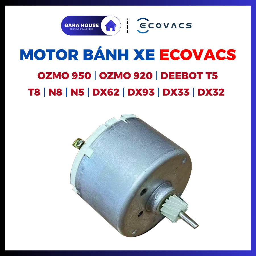 Ecovacs Deebot Ozmo 950 920 T5 T8 T9 N8 pro N5 DX62 DX93 DX33 DX32 ...