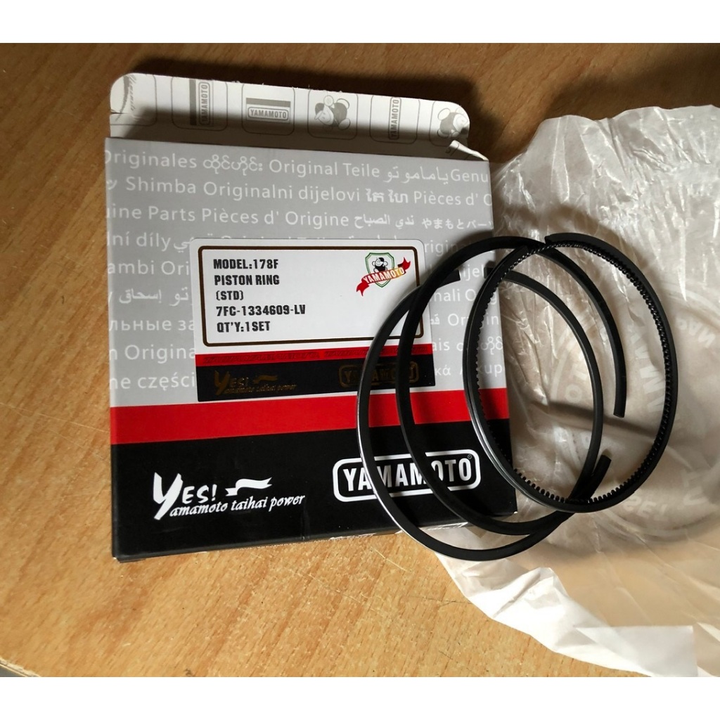 แหวนลูกสูบ, ลูกสูบเครื่องยนต์ดีเซล 70 มม., 78 มม., 86 มม., Kama 178F 186F 170F เครื่องกําเนิด ...