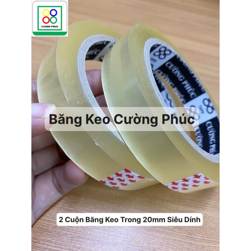 "Ho Chi Minh City Express" 2 ม้วน "20MM CLEAR ADHESIVE TAPE" Super ...