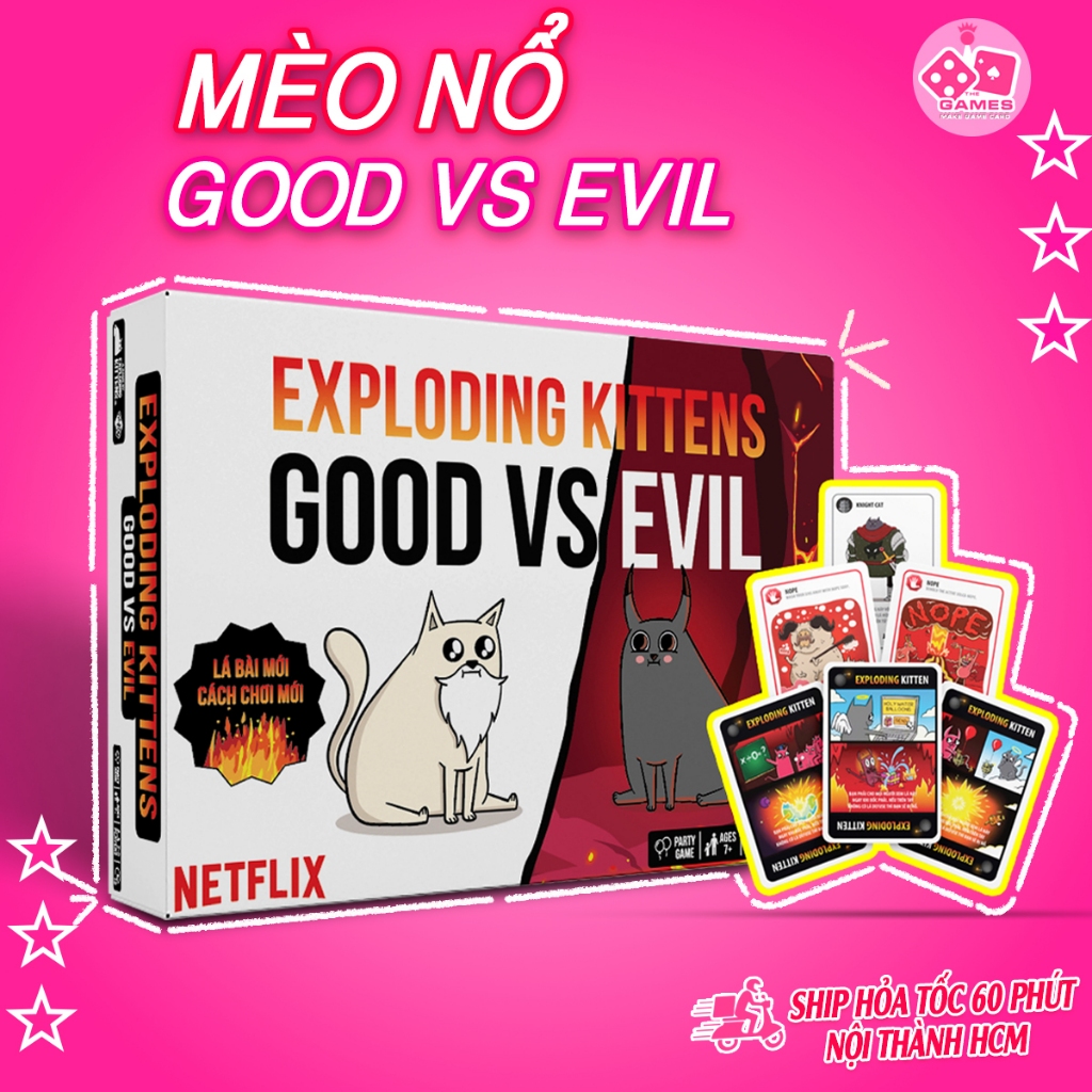 Good vs Evil Exploding ลูกแมว Viet Hoa เวอร์ชั่นพรีเมี่ยม | Shopee Thailand