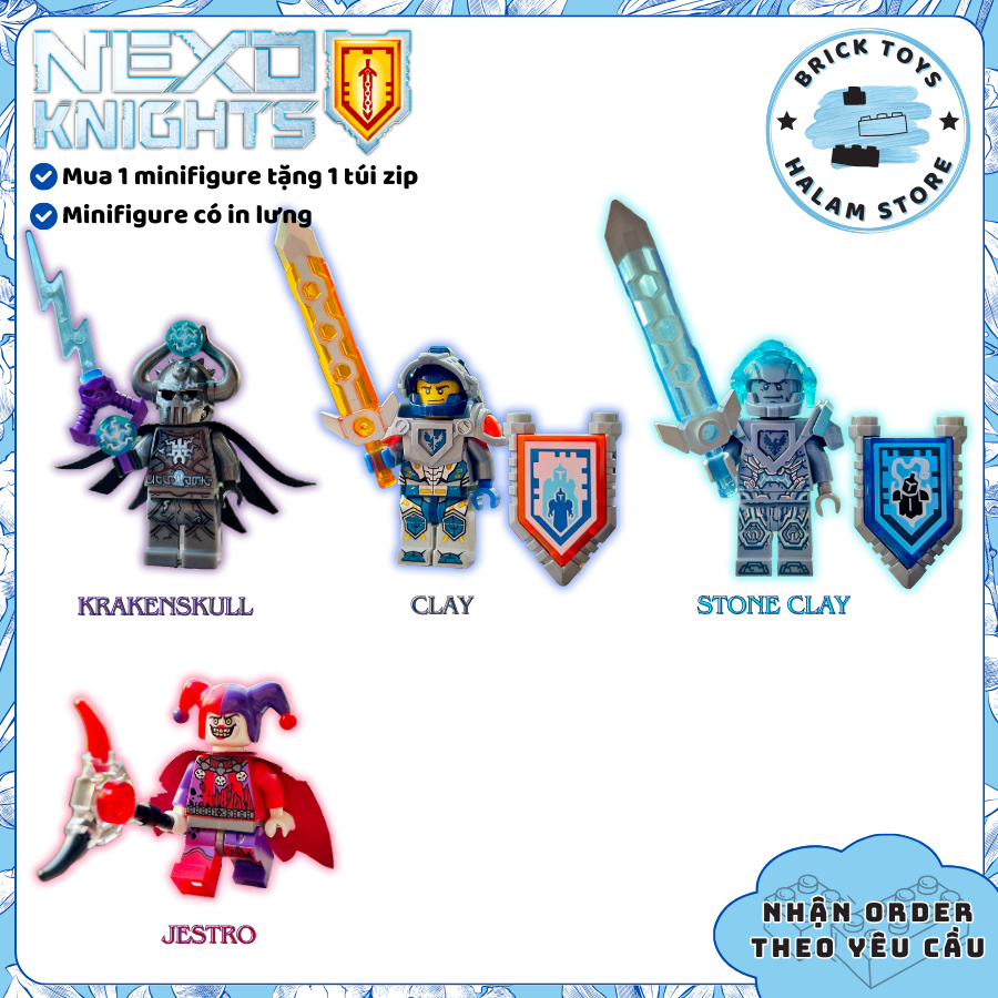 ของเล่นประกอบ Nexo Knights Krakenskull Clay Jestro - รุ่น Nexo Knight ...