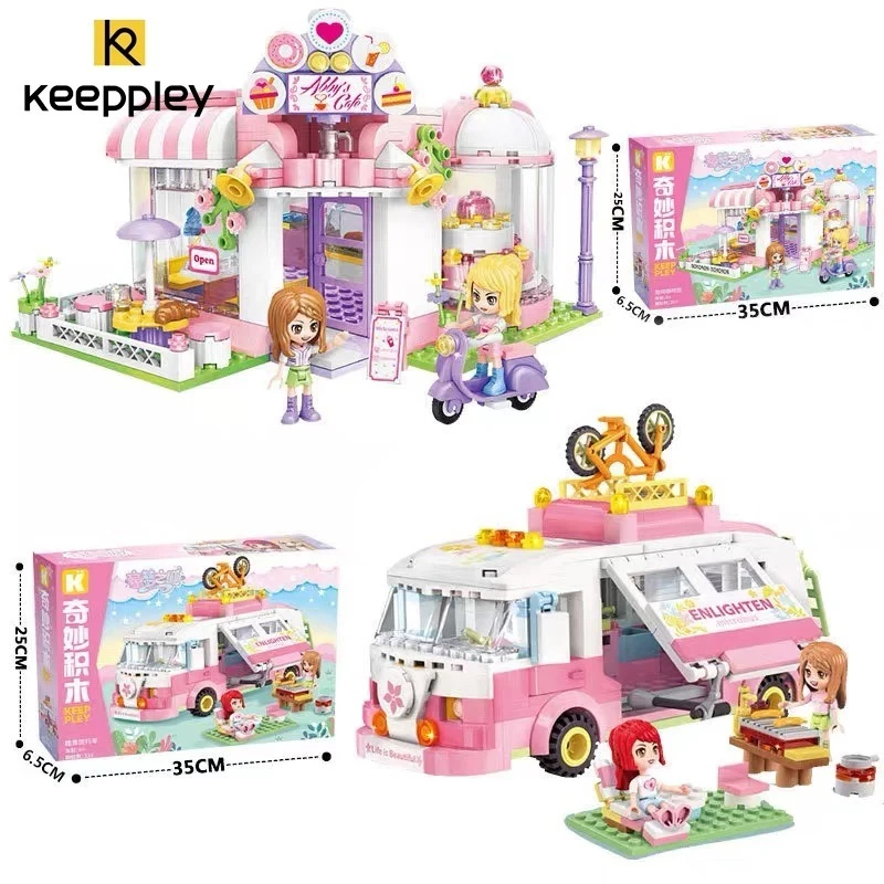 ปริศนาแคมป์ปิ้ง ร้านกาแฟ รุ่นประกอบยานพาหนะ - KEEPLAY | Shopee Thailand