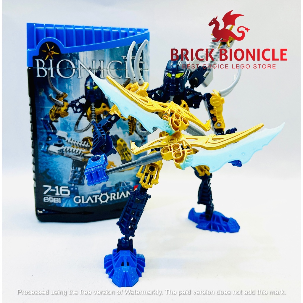 Lego BIONICLE - LEGO BIONICLE GLATORIAN LEGENDS ASSEMBLY TOY - 8981 ...