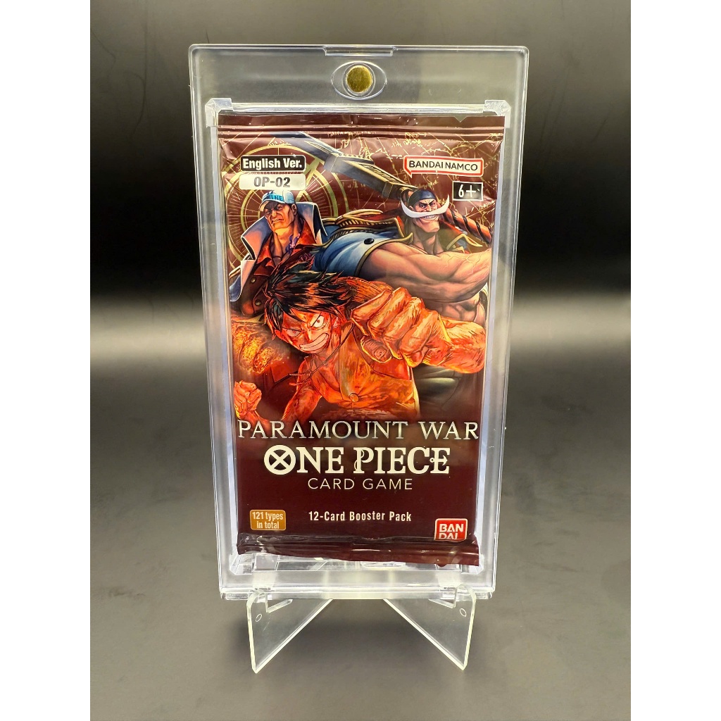 [Booster Pack Holder] One Piece, Pokemon, Yugioh การ์ดซื้อแม่เหล็ก Pack ...