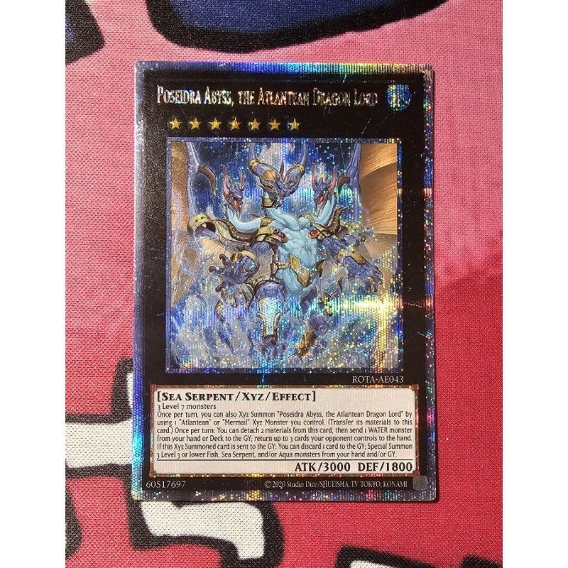 การ์ด Yugioh : Poisedra Abyss เจ้ามังกรแอตแลนเต้ (AE) | Shopee Thailand