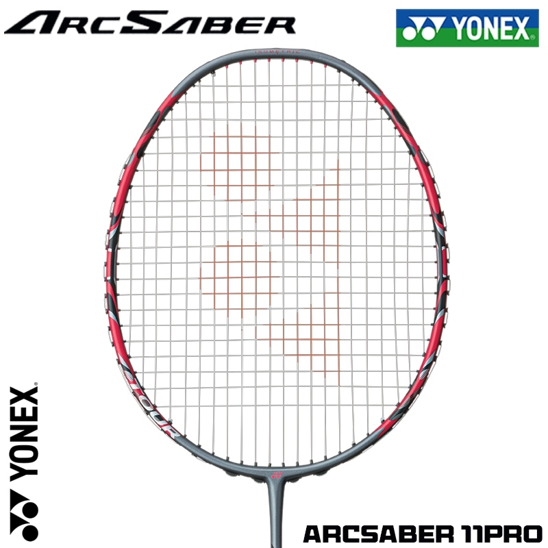 ไม้แบดมินตัน Yonex ARCSABER 11 Pro คาร์บอนไฟเบอร์ 4UG5, สายความตึงเครียด 22-30lbs, ด้ามจับ ...