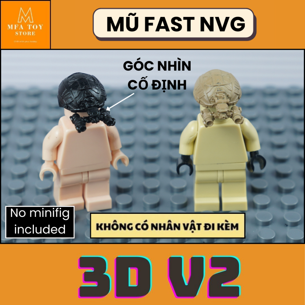 ของเล่นประกอบกองทัพ Swat โมเดลประกอบทหาร - อุปกรณ์พิมพ์ 3DV2 FAST Hat No.504 | Shopee Thailand