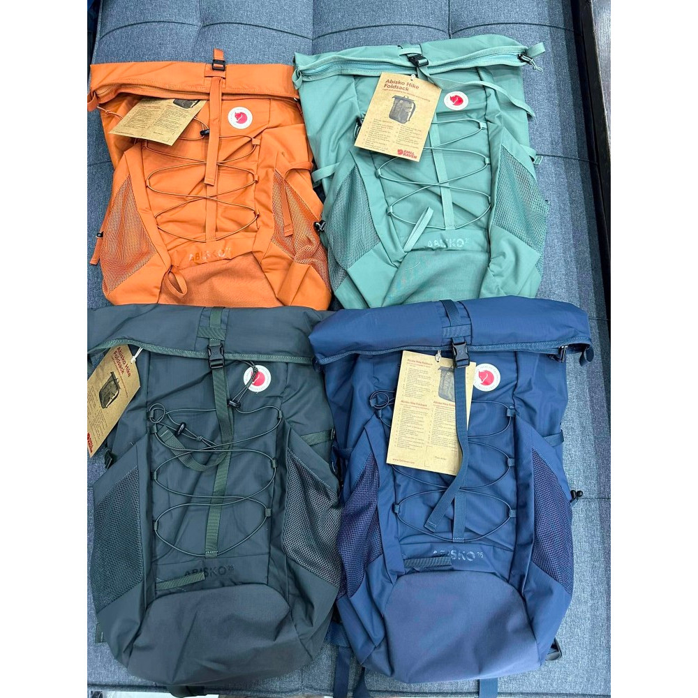 ของแท้ Fjallraven Abisko Hike Foldsack Travel Backpack Ultralight กัน ...