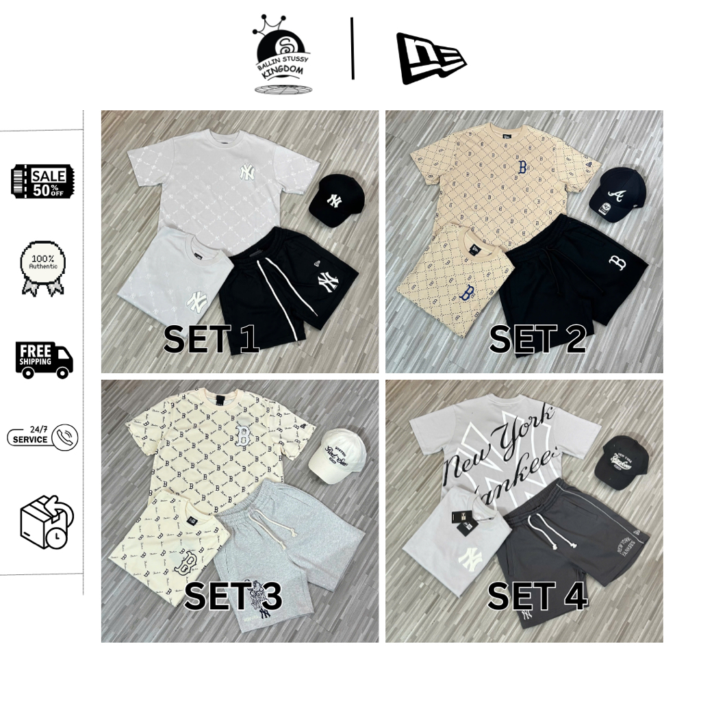 [NEW Era GENUINE] NEW ERA BASIC 2025 CLOTHING SET - ของแท้ 100% - CODE ...