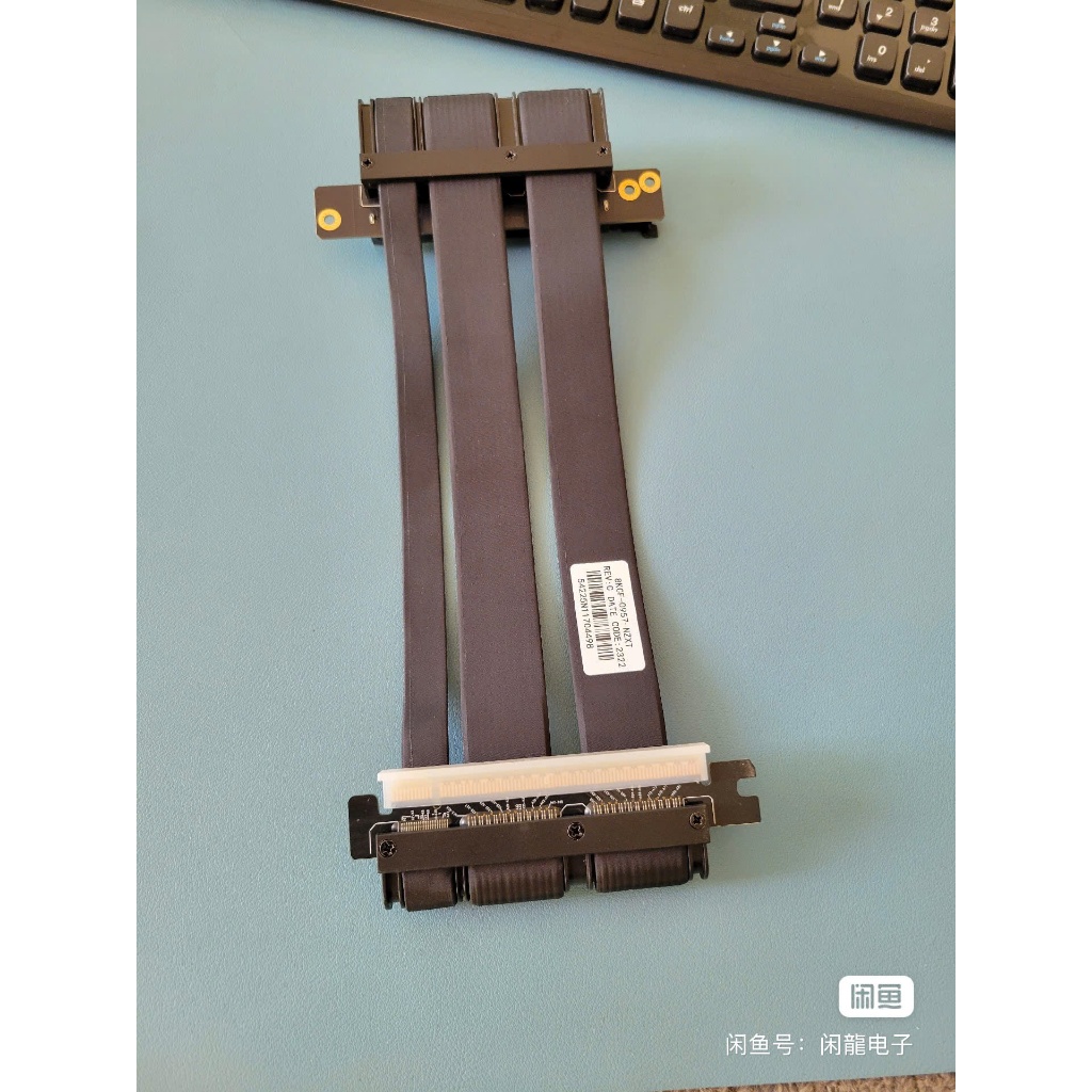 สาย Pcie Riser 4.0 x 16 - 180 องศา NZXT - ถอดเคส NZXT H1V2 | Shopee ...