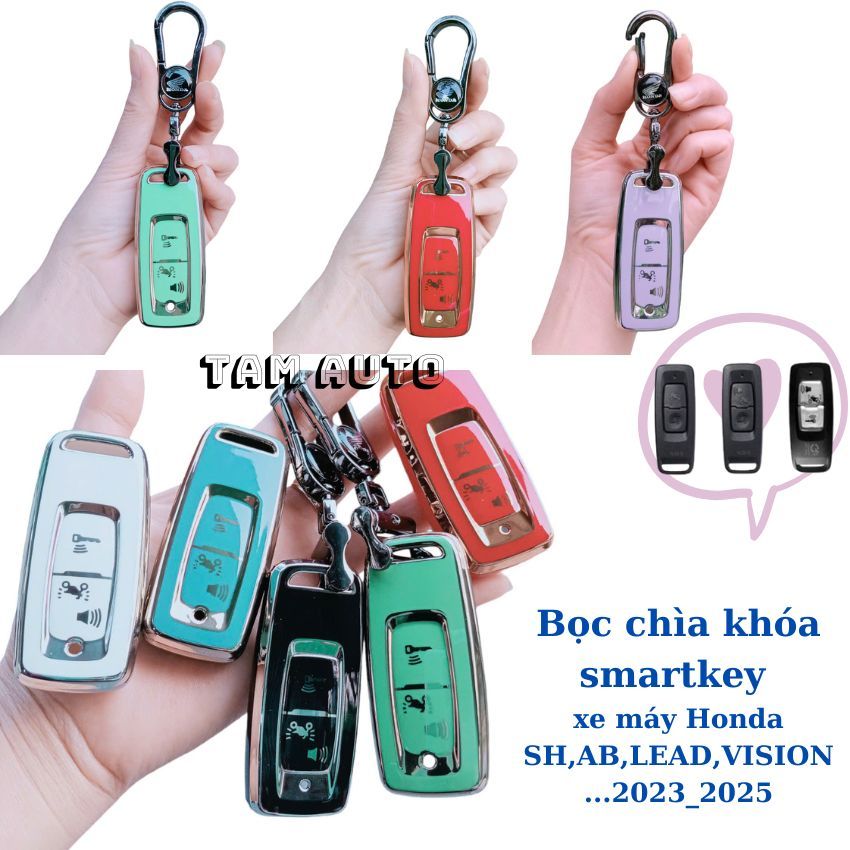 ฝาครอบกุญแจมอเตอร์ไซค์ Smartkey Sh,Lead,Ab,Vision,Scoopy,Winner,Vario ...