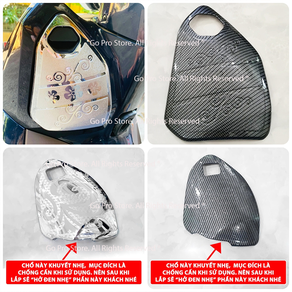 ฝาครอบท้าย (เครื่องมือ) สําหรับ LEAD 2017 - 2025 พลาสติก ABS ขัด D5197 ...