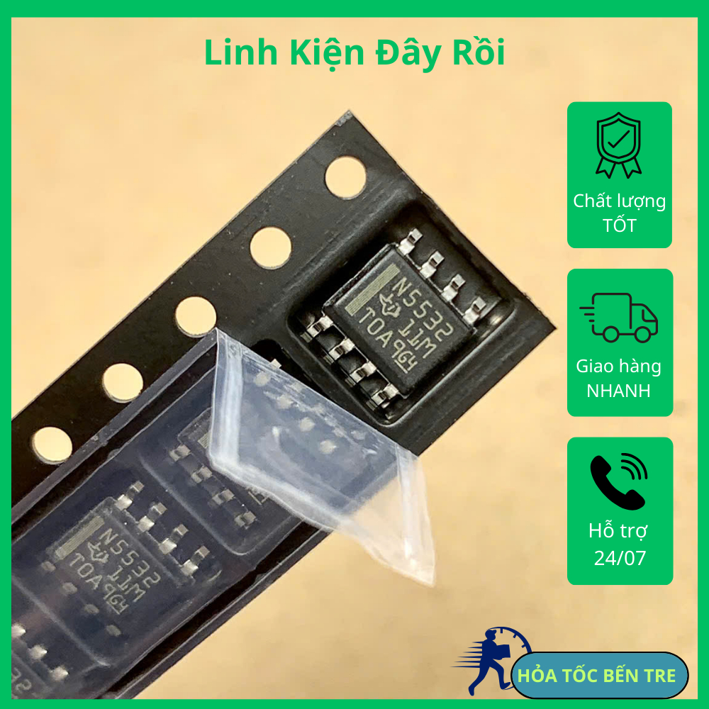 เครื่องขยายเสียง IC NE5532DR NE5532 N5532 N5532DR SOP-8 | Shopee Thailand