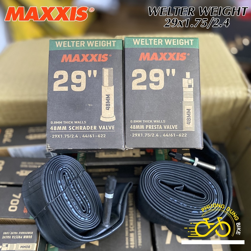 MAXXIS Ultralight ยางในจักรยาน 29x1.75-2.4 AV/FV 48 มม. (29in) | Shopee ...