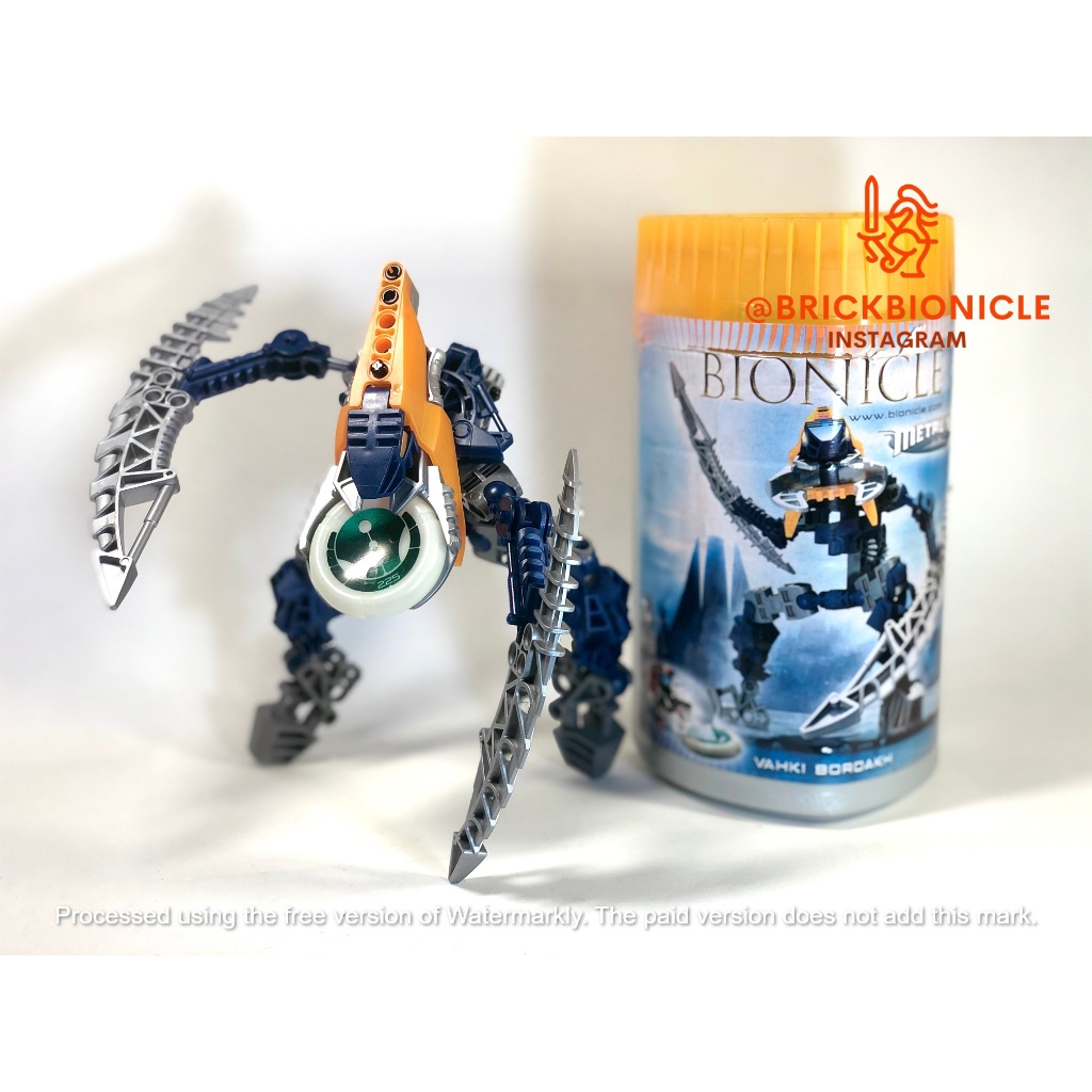 Lego BIONICLE AUTHENTIC - LEGO BIONICLE Vahki ASSEMBLY TOY - 8615 Bordakh Vahki | Shopee Thailand