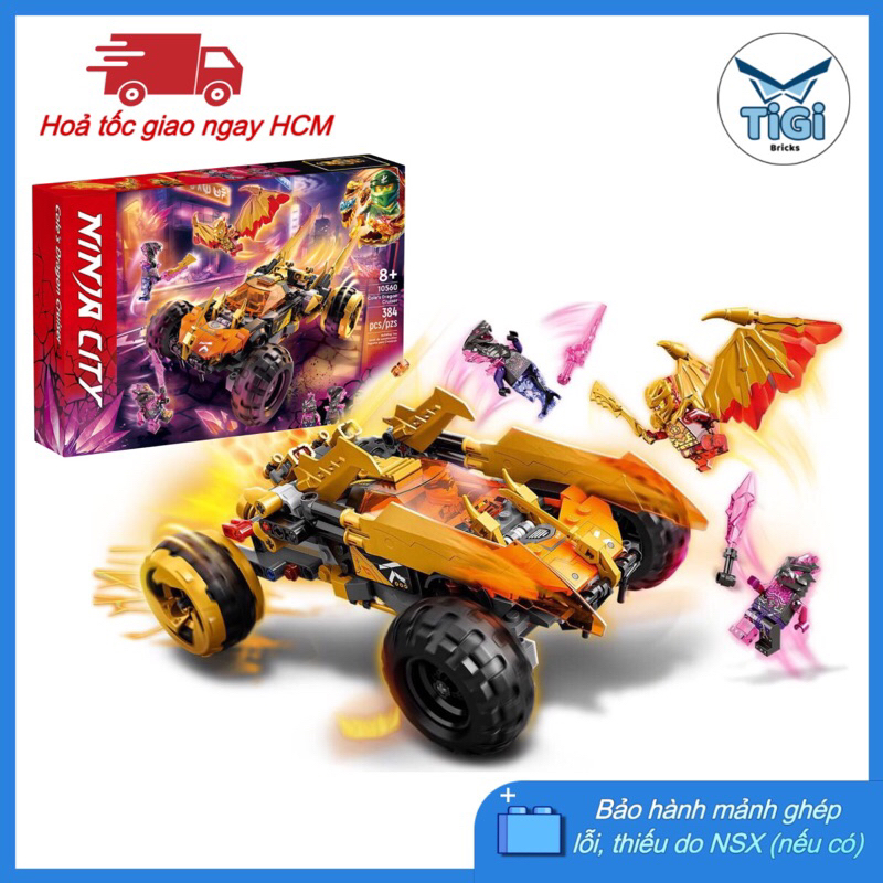 [ฟรีมินิ] Ninjago Coles Dragon Cruiser - Ninja City Lepin 10560 ...