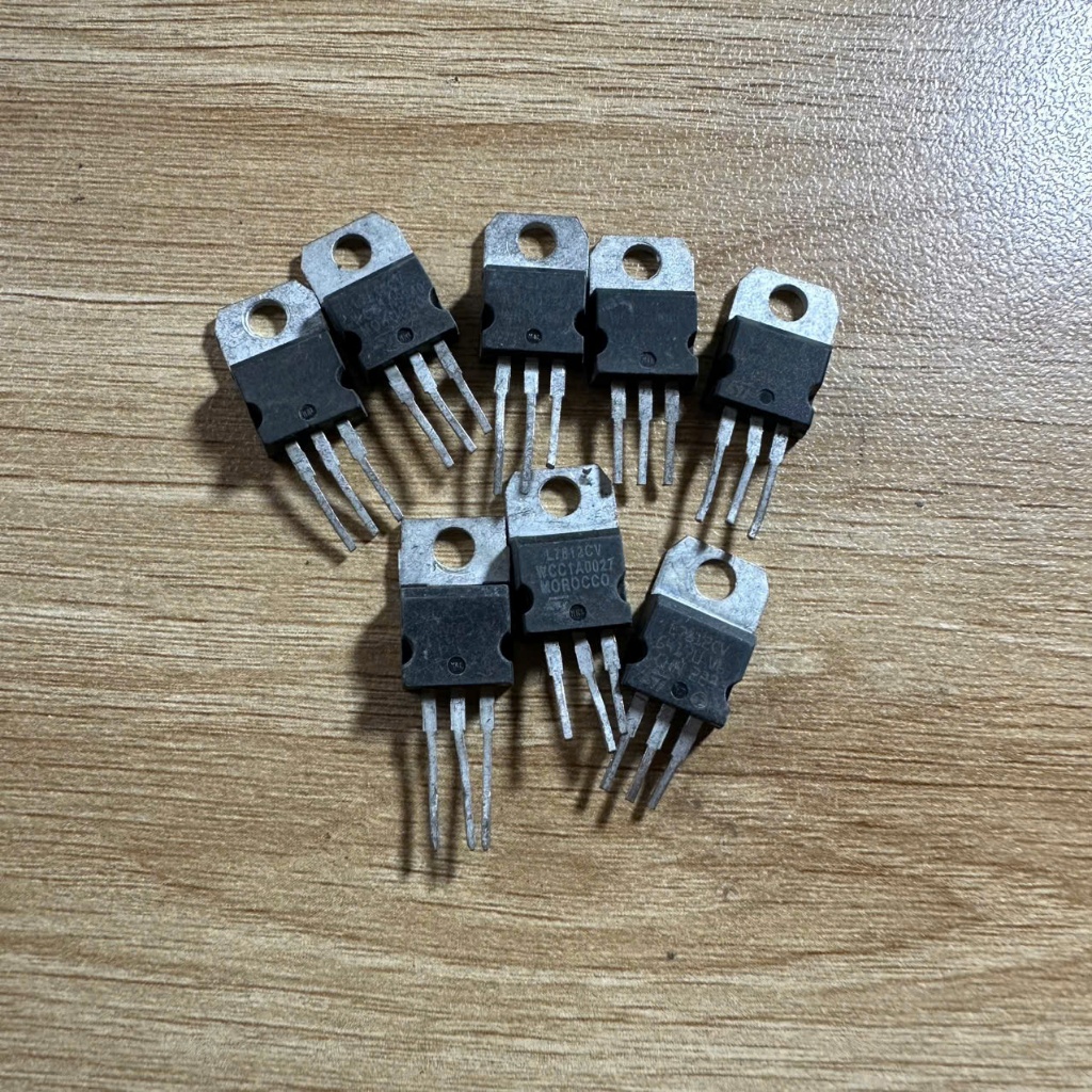7812 ตัวควบคุมแรงดันไฟฟ้า ic LM7812 DIP pin 12v | Shopee Thailand