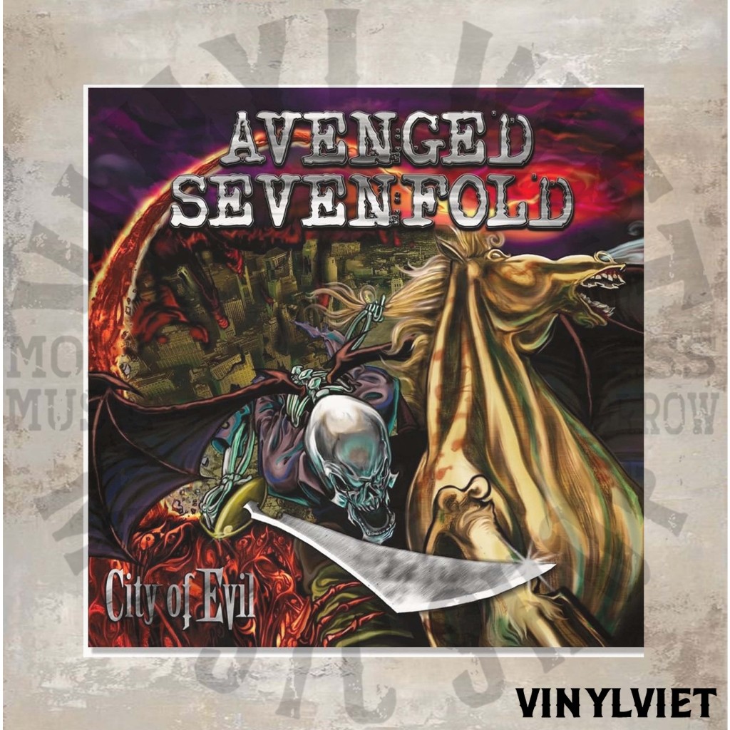 แผ่นเสียง Avenged Sevenfold - City of Evil - ไวนิล | Shopee Thailand