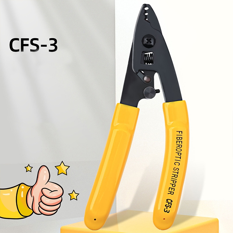 เครื่องปอกไฟเบอร์ออปติก Cfs3 | เครื่องปอกสายไฟไฟเบอร์ออปติก Cfs 3 รู ...