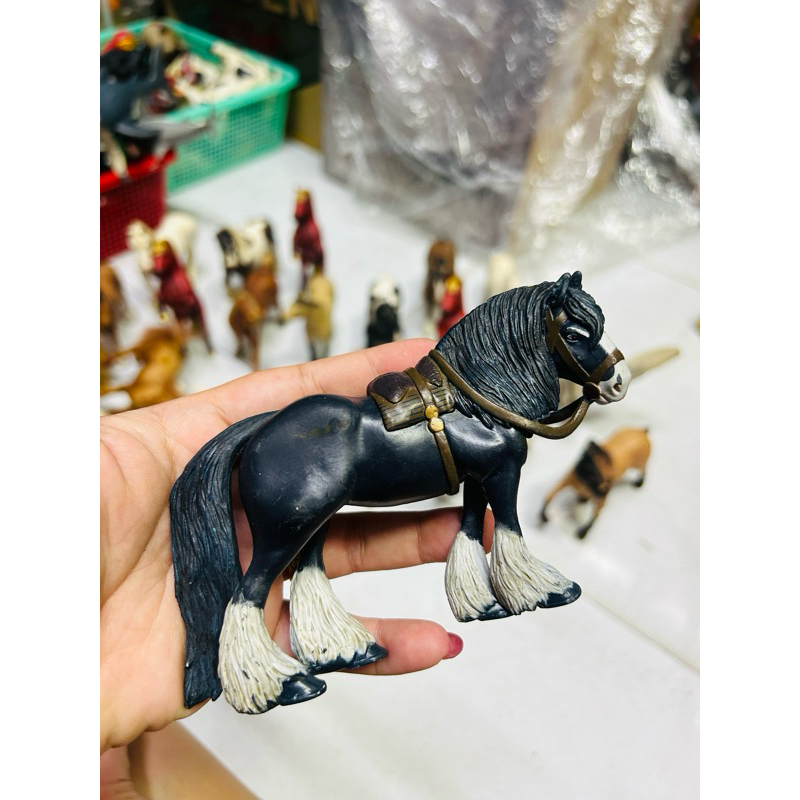โมเดล Disney HORSE / Pixar Brave Angus REBEL MERIDA BLACK HORSE (ไม่รวม ...
