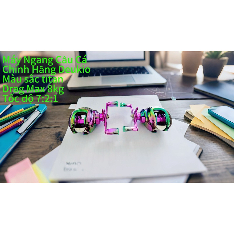 รอกแนวนอนไทเทเนียม DEKIO RH Premium ของแท้ - เฉพาะในล่อปลาช่อนและปลา ...