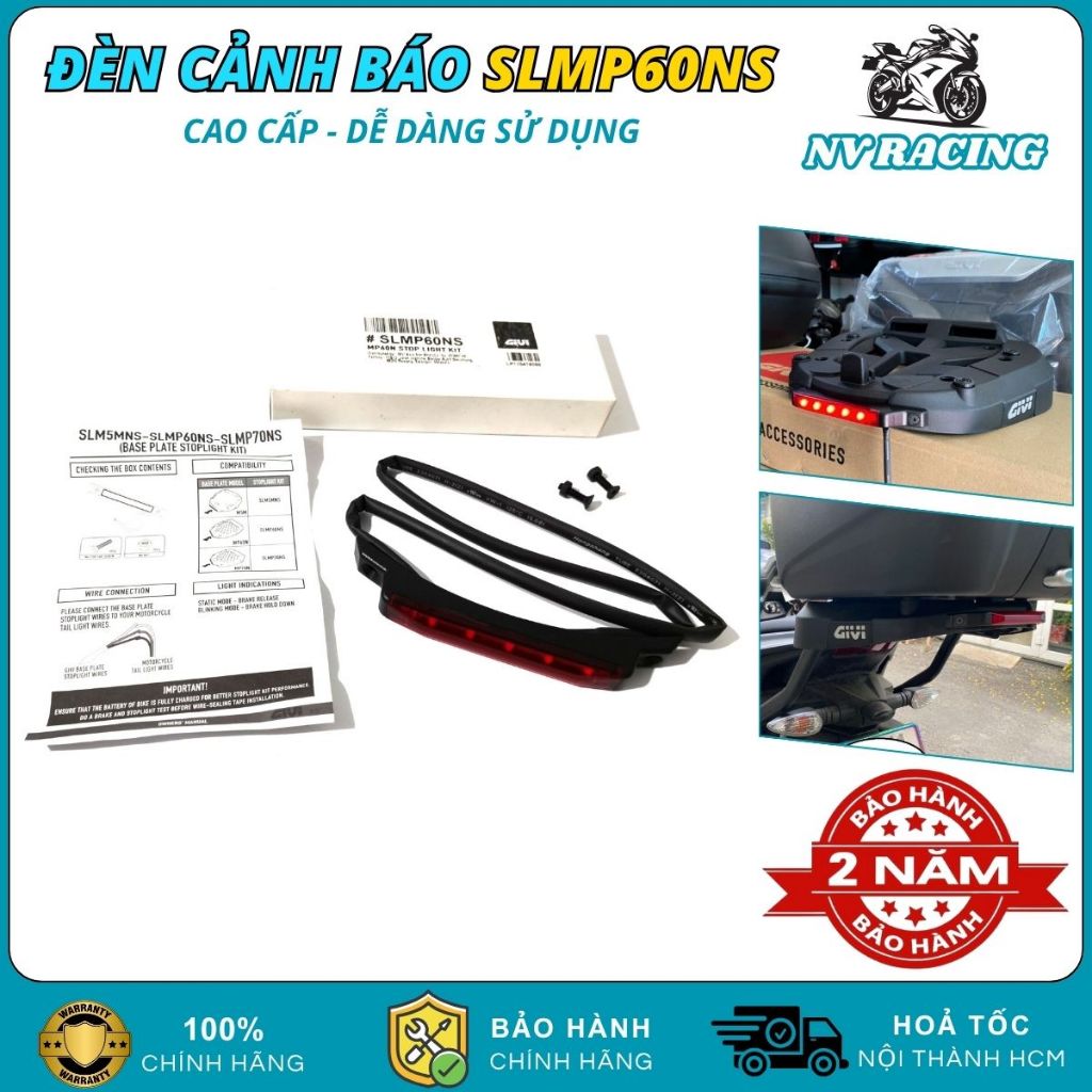Givi SLMP60NS Stop Tail Light Led Stop Warning รับประกันความปลอดภัย ...