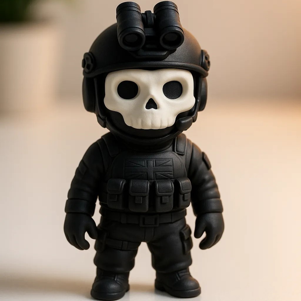 Super Cool COD Ghost Special Forces Character Model – Call of Duty Mini ...