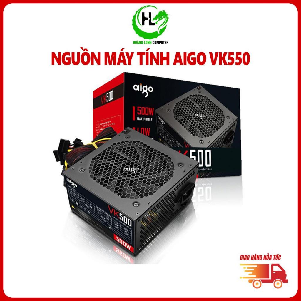 AIGO VK550 แหล่งพลังงานคอมพิวเตอร์ - ความจุ 550W, 36 เดือน | Shopee Thailand