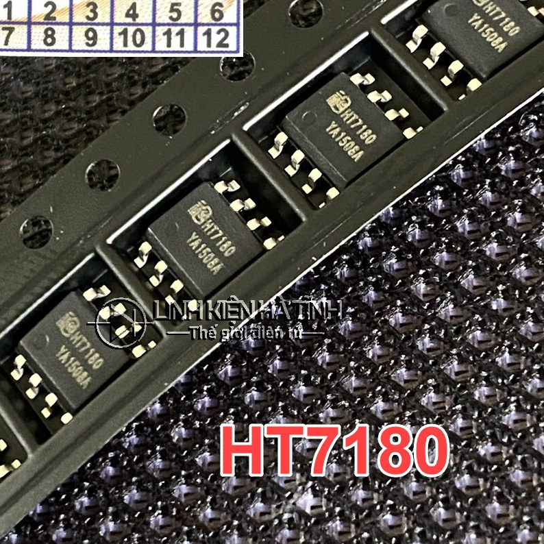 กระเป๋า 5 ใหม่ HT7180 12.8V 10A SOP-8 booster ICs LKTT | Shopee Thailand