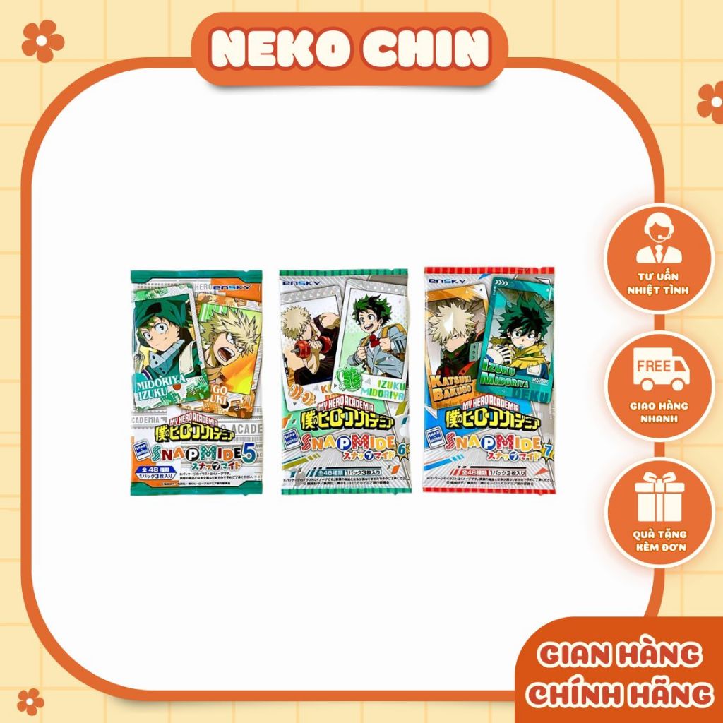 การ์ด My Hero Academia Dignity Snapmide Vol 5, 6, 7 - การ์ดญี่ปุ่นแท้ ...