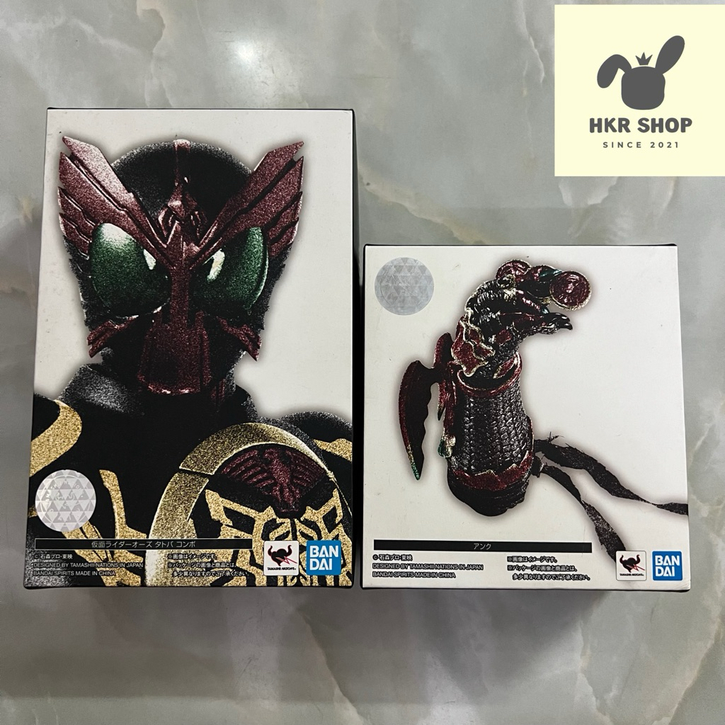 Shfiguarts Kamen Rider OOO Taoba Combo Shf 2.0 ของเล่นโมเดลพรีเมี่ยม ...