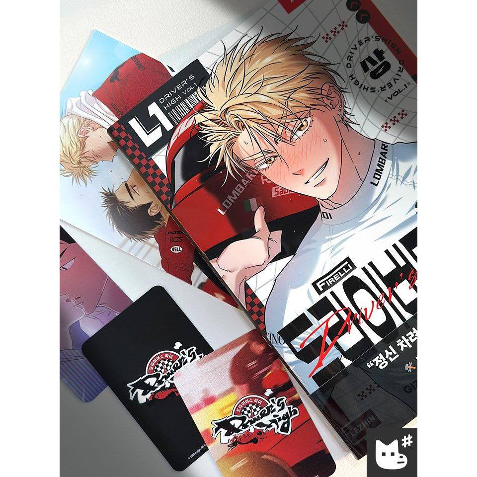 [ร้าน Dagu] Manhwa Drivers High painting พิมพ์ภาพการ์ดขนาดเล็ก | Shopee ...