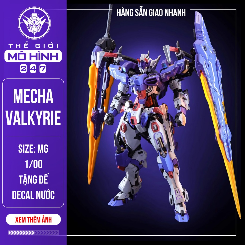 (Super product) โมเดลประกอบของแท้ Mecha VALKYRIE – Starfield Toys 1/100 ...