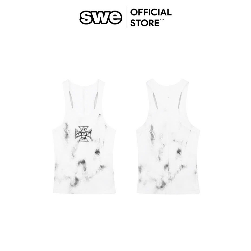 Womens Wash Local Brand SWE CROSS TANK TOP Tank Top - สีขาว | Shopee ...